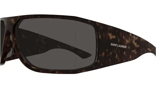 Saint Laurent Mask-frame Sunglasses - Black
