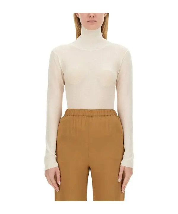Fabiana Filippi Sequinned Roll-neck Knitted Jumper