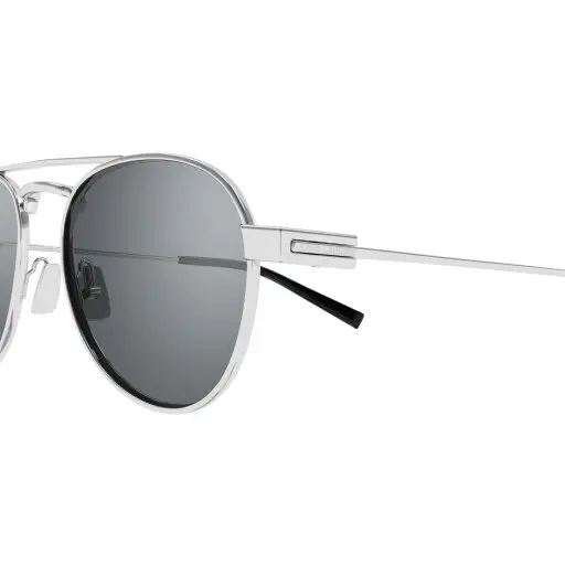 Saint Laurent Aviator Frame Sunglasses - Gray