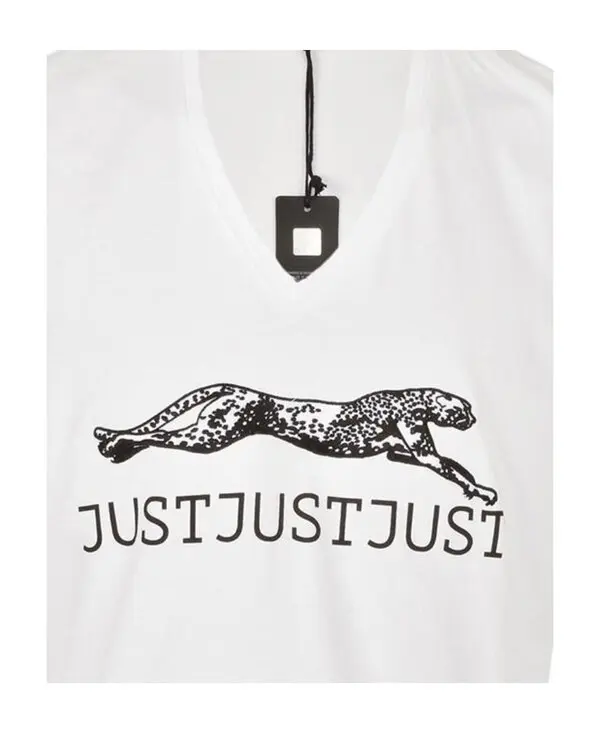 Just Cavalli Cheetah Printed T-shirt