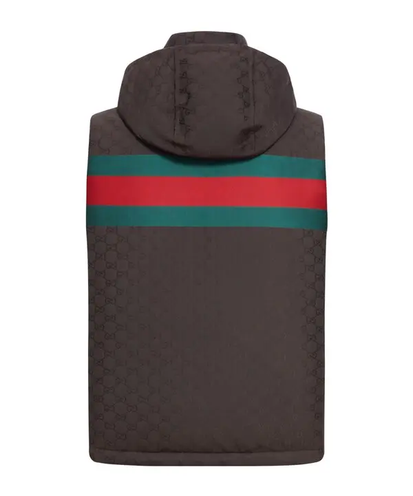 Gucci Gg Printed Padded Gilet
