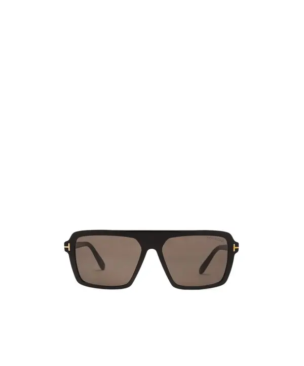 TOM FORD Vincent Pilot Frame Sunglasses - Brown