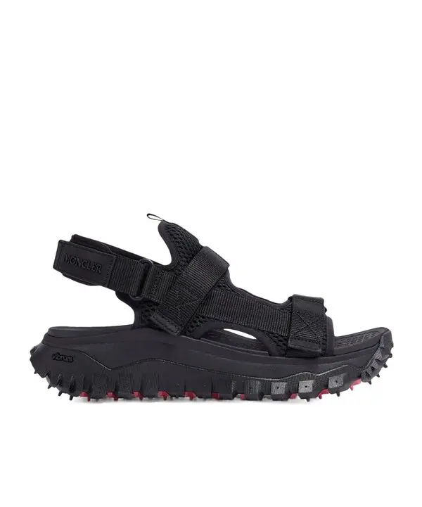 Moncler Trailgrip Vela Sandals - Black