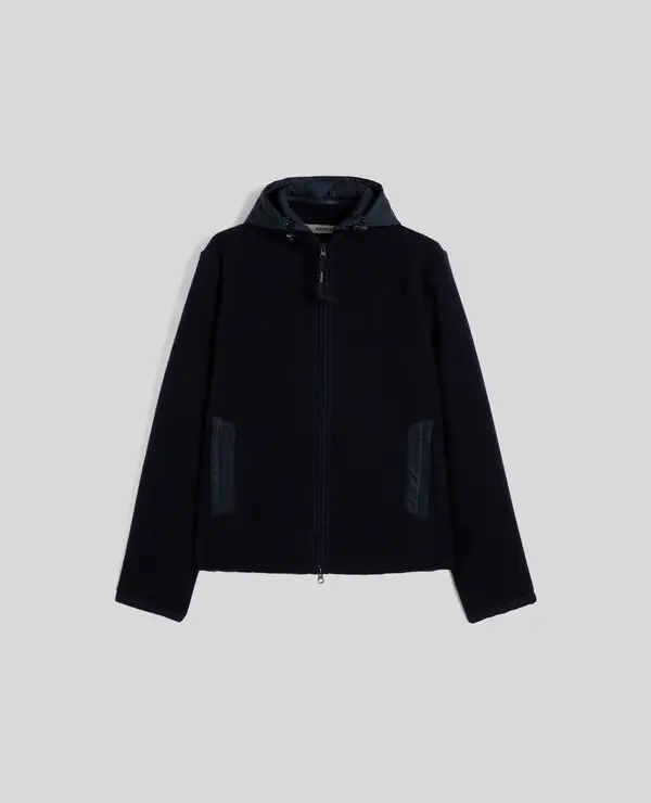 Aspesi Removable Brimmed Casual Jacket
