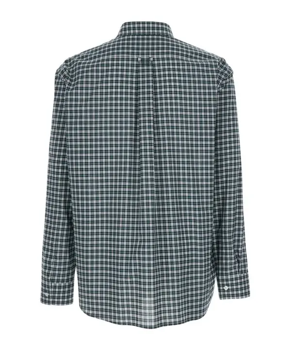 Celine Shirt In Tartan Cotton Cloth