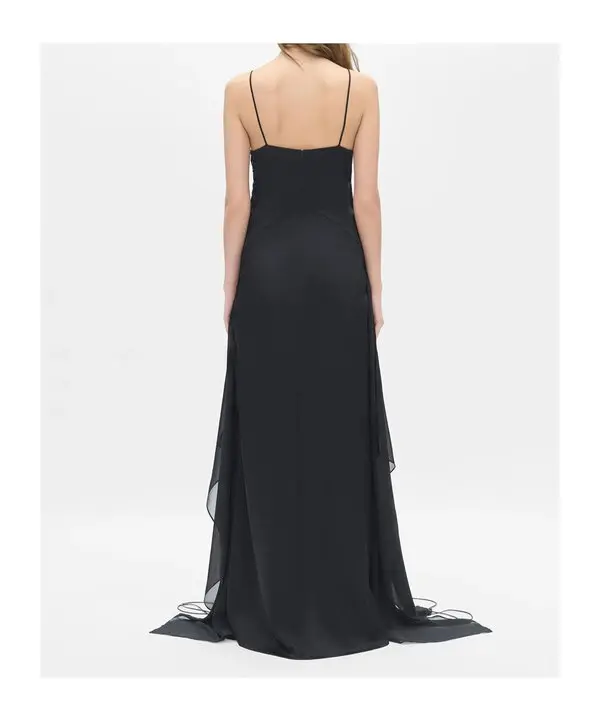 ANN DEMEULEMEESTER Ottilie" Cady Satin Gown