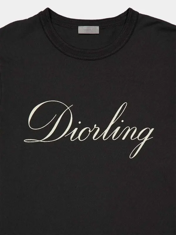 Dior Diorling T-shirt, Regular Fit - Black