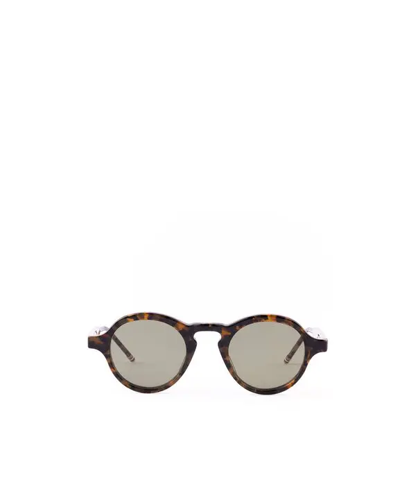 Thom Browne Round Frame Sunglasses - Nude
