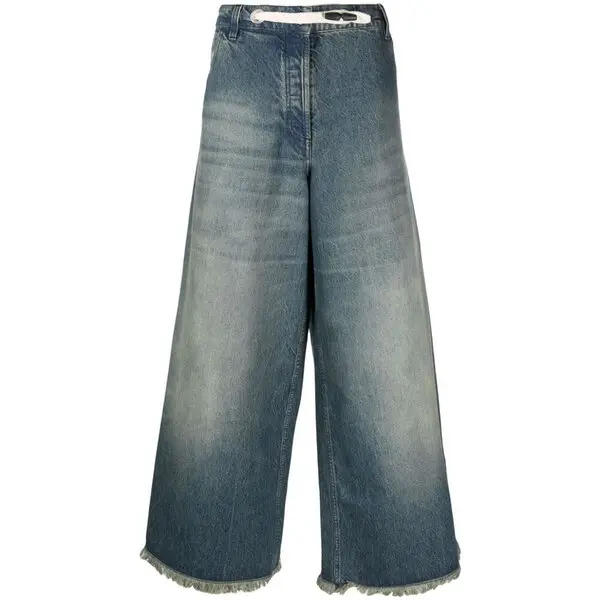 Moncler X Palm Angels Wide Leg Jeans