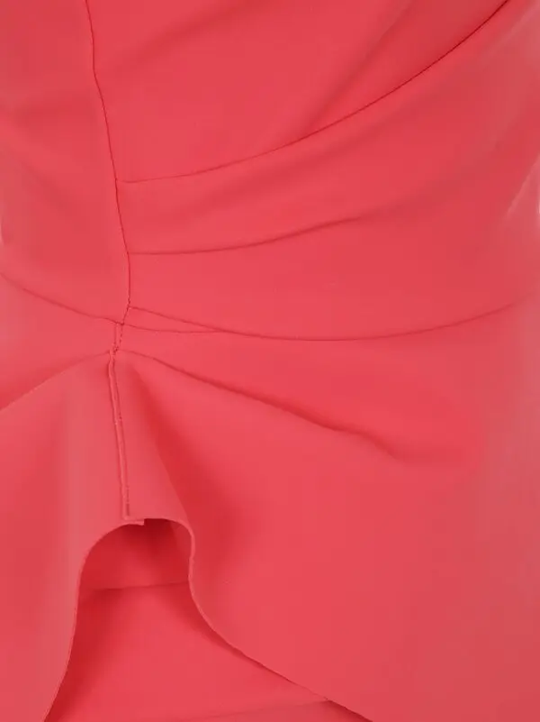 Chiara Boni La Petite Robe Strapless Draped Gown