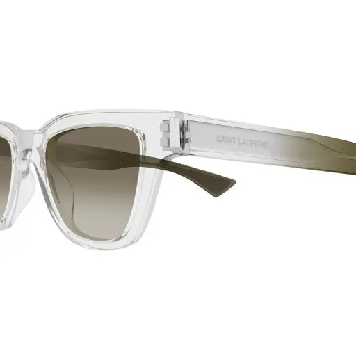 Saint Laurent Square Frame Sunglasses - Multicolor