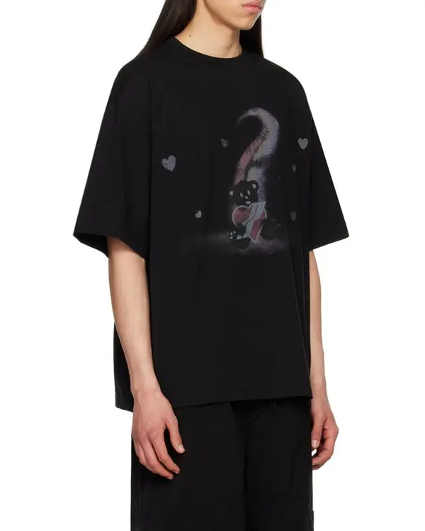 We11Done Teddy Bear Printed Crewneck T-shirt