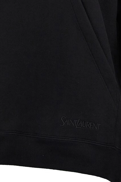 Saint Laurent Half Zip Hoodie