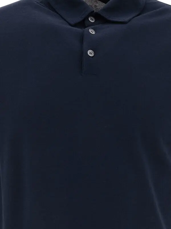 ZANONE Classic Polo Shirt - Blue