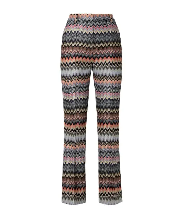 Missoni Zig-zag Straight-leg Pants - Multicolor