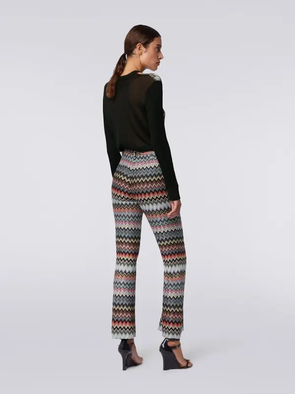 Missoni Zig-zag Straight-leg Pants - Multicolor