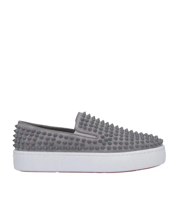 CHRISTIAN LOUBOUTIN Studded Slip-on Sneakers
