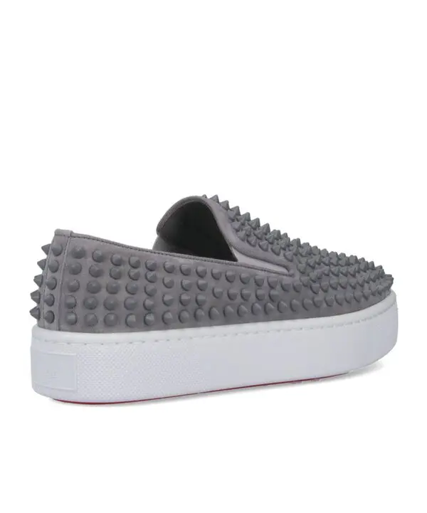 CHRISTIAN LOUBOUTIN Studded Slip-on Sneakers