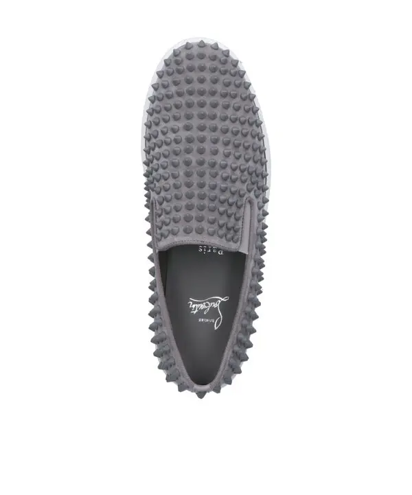 CHRISTIAN LOUBOUTIN Studded Slip-on Sneakers