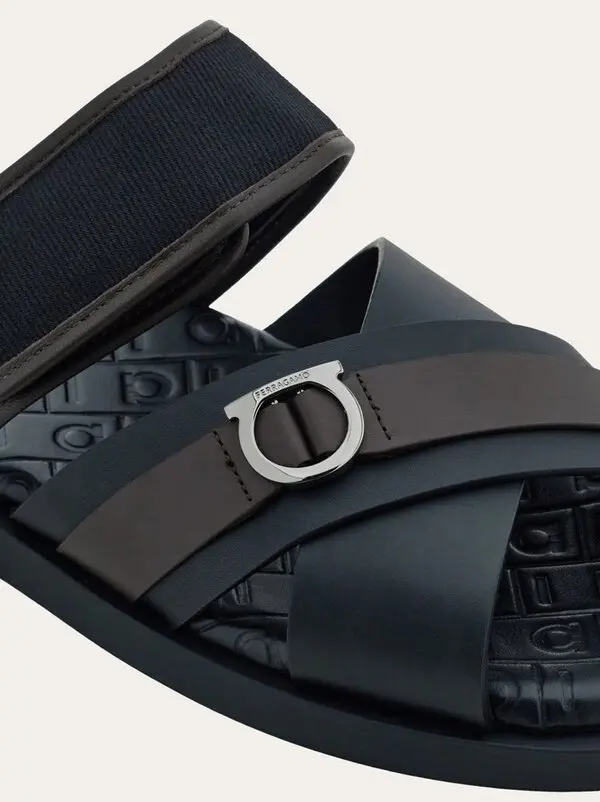 FERRAGAMO Crossover Strap Sandals