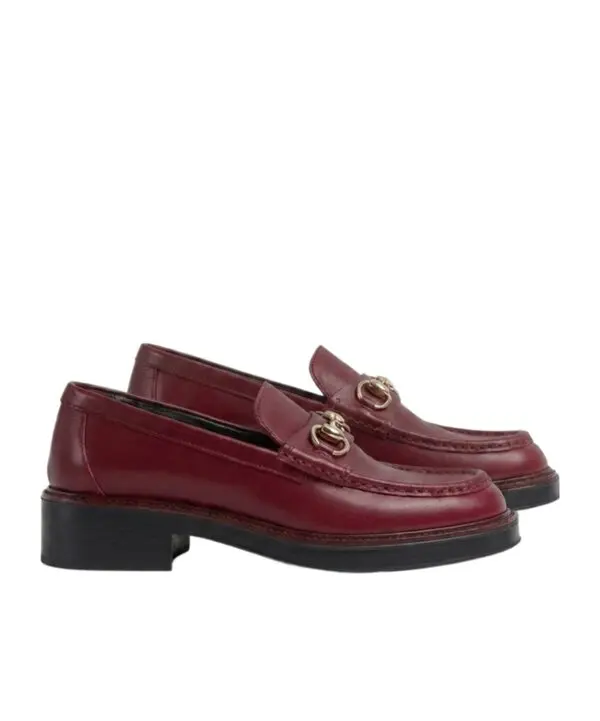 Gucci Horsebit Loafers - Red