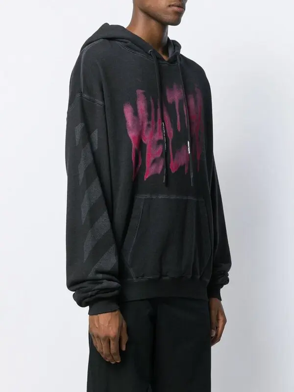 Off-White Water Delay Hooded Hoodie