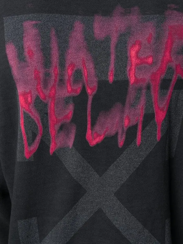 Off-White Water Delay Hooded Hoodie