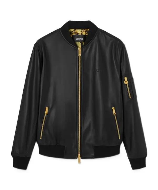 Versace Zip-up Bomber Jacket