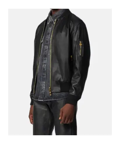 Versace Zip-up Bomber Jacket