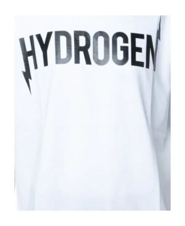 HYDROGEN Logo Printed T-shirt - White