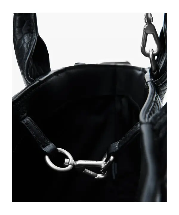 Alexander Wang Small Leather Tote Bag With Signature Studs