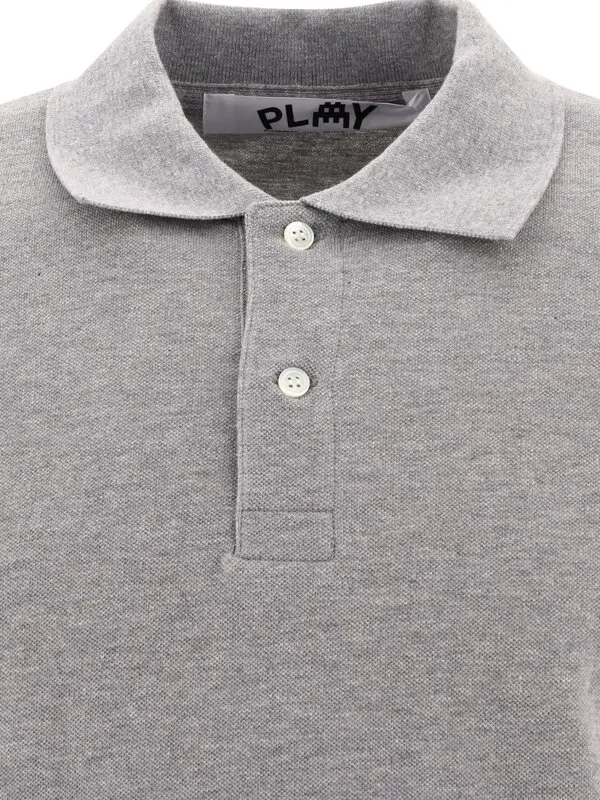 Play Comme Des Garcon Short-sleeved Polo Shirt