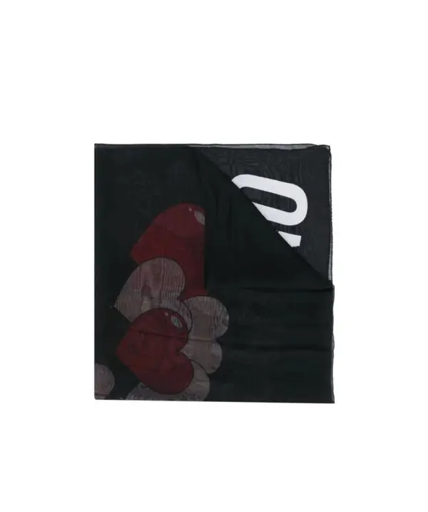 Moschino Teddy Scarf - Black