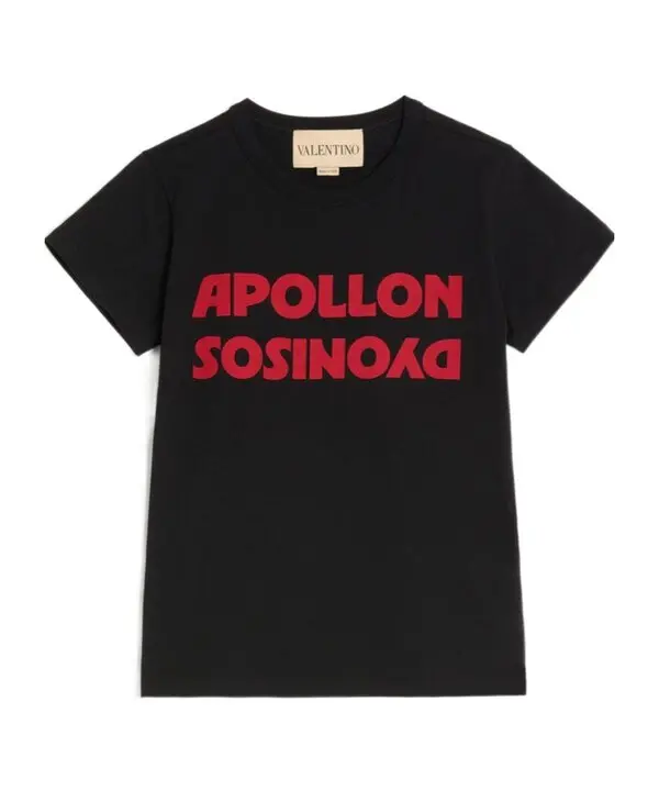 Valentino Garavani Apollon Dyonisos Crewneck T-shirt - Black