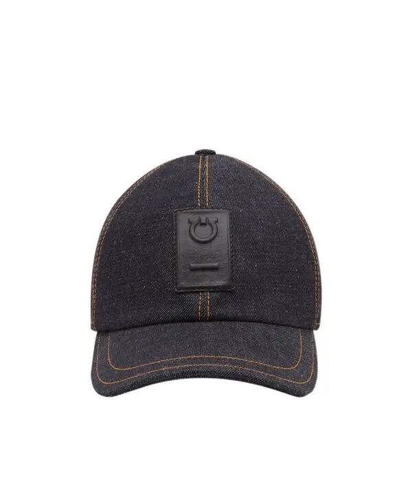 FERRAGAMO Baseball Cap - Black