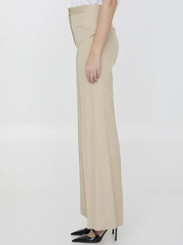 Stella McCartney Iconic Flared Trousers - White