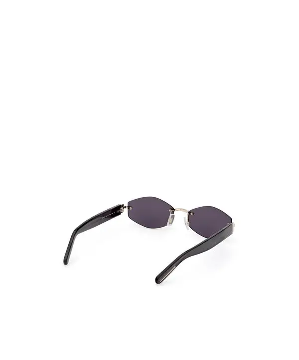 Gcds Metal Frame Geometric Sunglasses