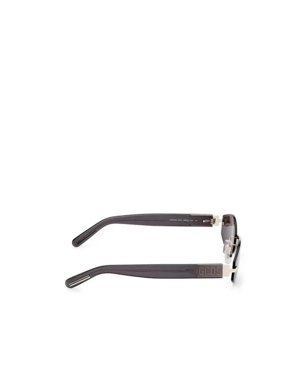 Gcds Metal Frame Geometric Sunglasses