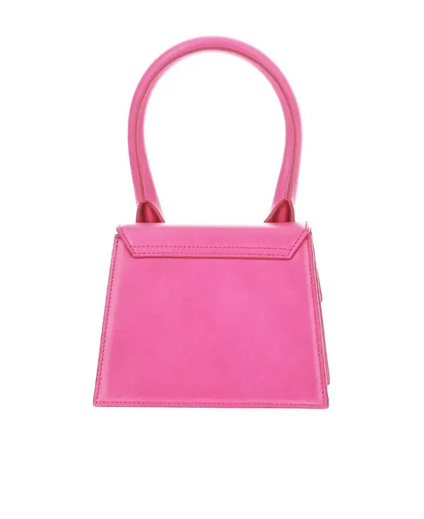 Jacquemus Le Chiquito Logo Lettering Mini Tote Bag - Pink