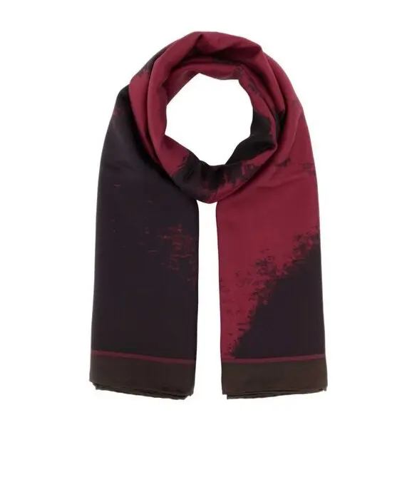 Alexander McQueen Skull Finished-edge Scarf - Black