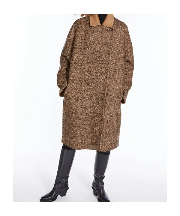 Max Mara Double-breasted Belted Coat