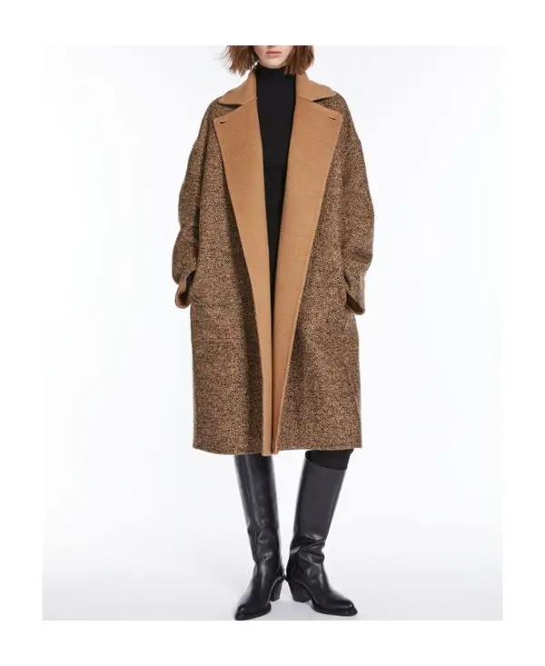 Max Mara Double-breasted Belted Coat