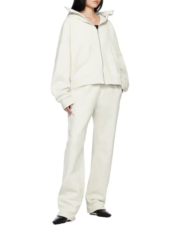 ENTIRE STUDIOS Elastic Waist Sweatpants - White