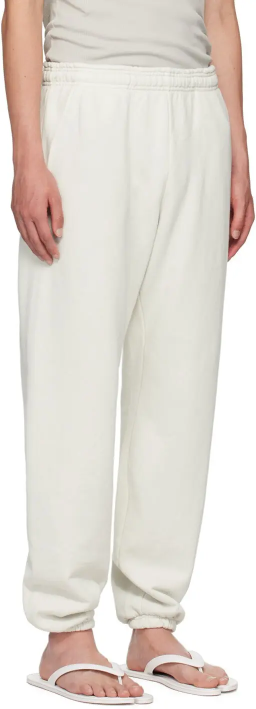 ENTIRE STUDIOS Elastic Waist Sweatpants - White