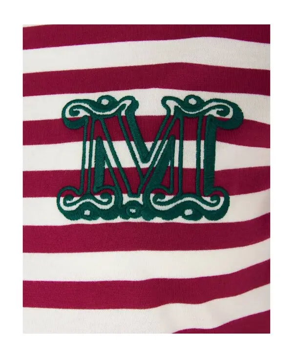 Max Mara Logo Striped T-shirt