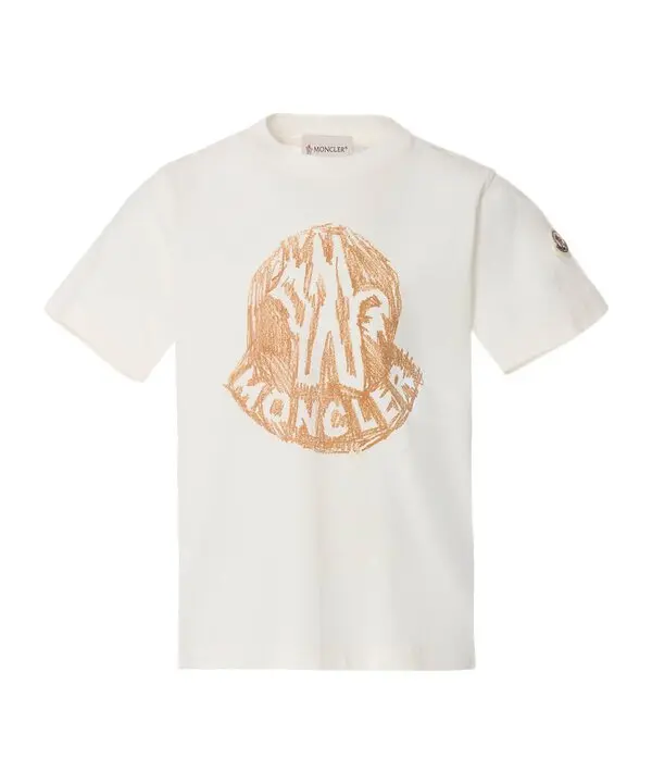 Moncler Logo Printed Crewneck T-shirt