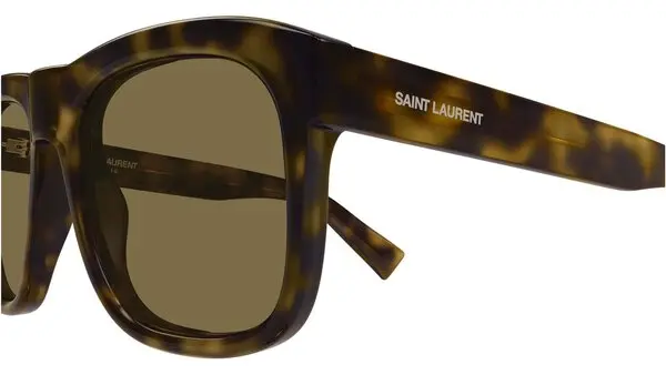 Saint Laurent Square Frame Sunglasses - Black