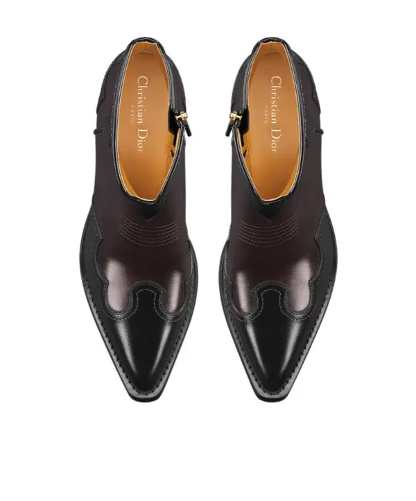 Dior Pointed Toe Zip-up Boots