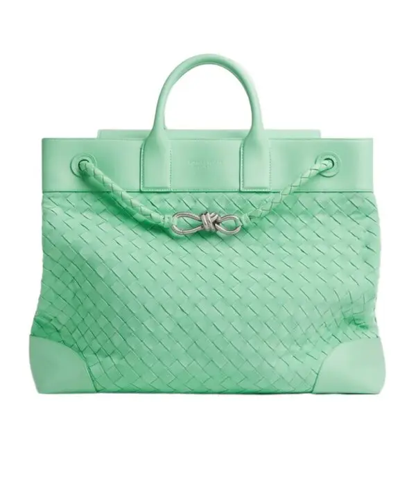 Bottega Veneta Andiamo Voyager Weekender - Siren