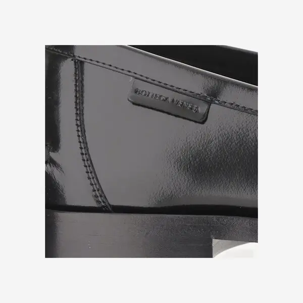 Bottega Veneta Square-toe Slip-on Penny Loafers